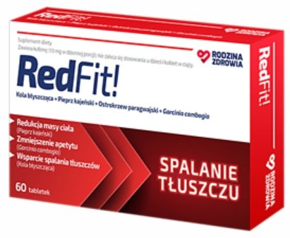 REDFIT! odchudzanie spalanie Rodzina Zdrowia 60tab | Sklep EMPIK.COM