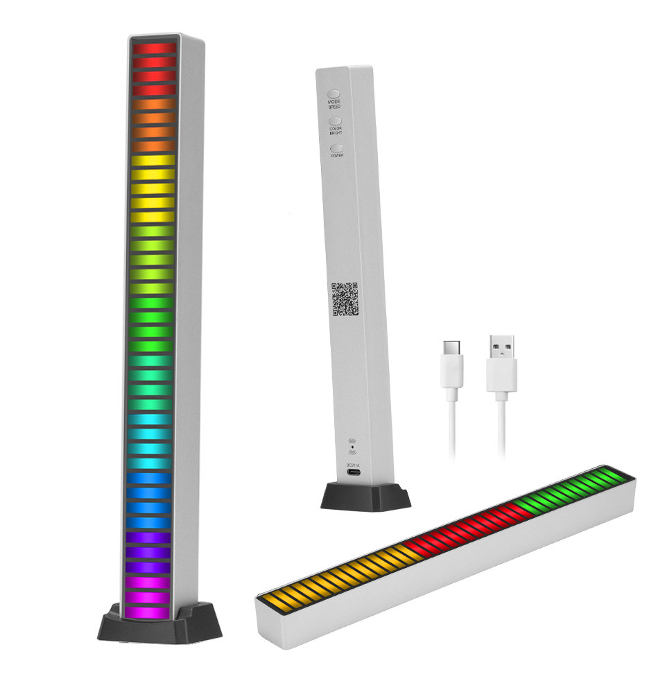 Redleaf Equalizer Rgb 40 Led Srebrny - Redleaf | Sklep EMPIK.COM