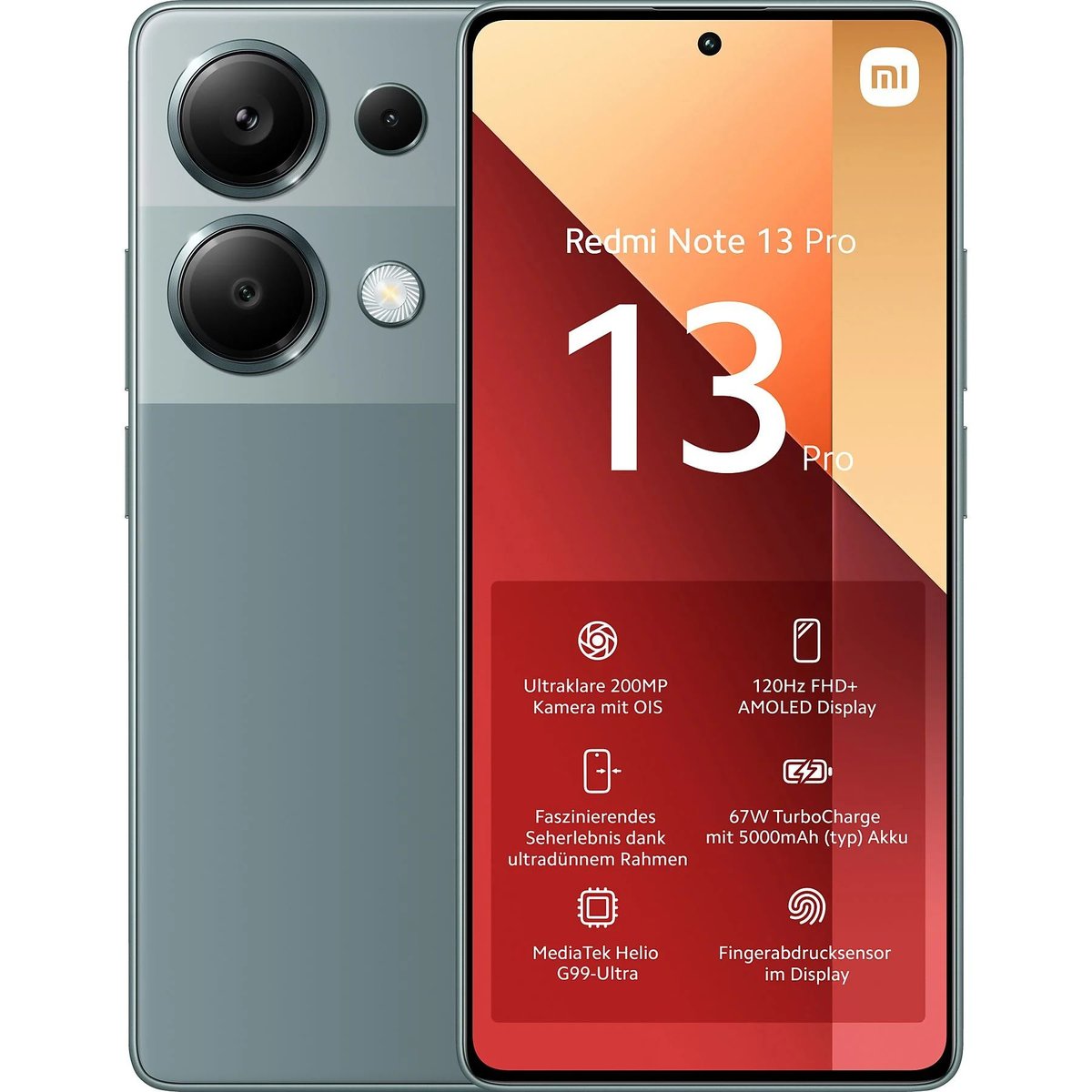 Redmi Note 13 Pro 4G 12/512GB Forest Green - Xiaomi | Sklep EMPIK.COM