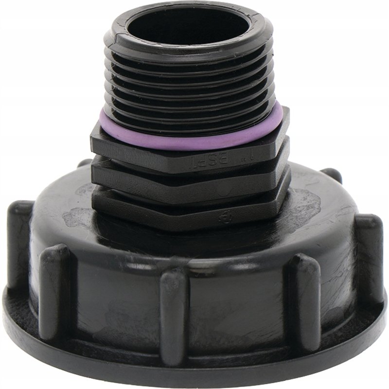 Redukcja adapter S60x6 na gwint zew. 1c IBC MAUZER - GRANIT | Sklep EMPIK.COM