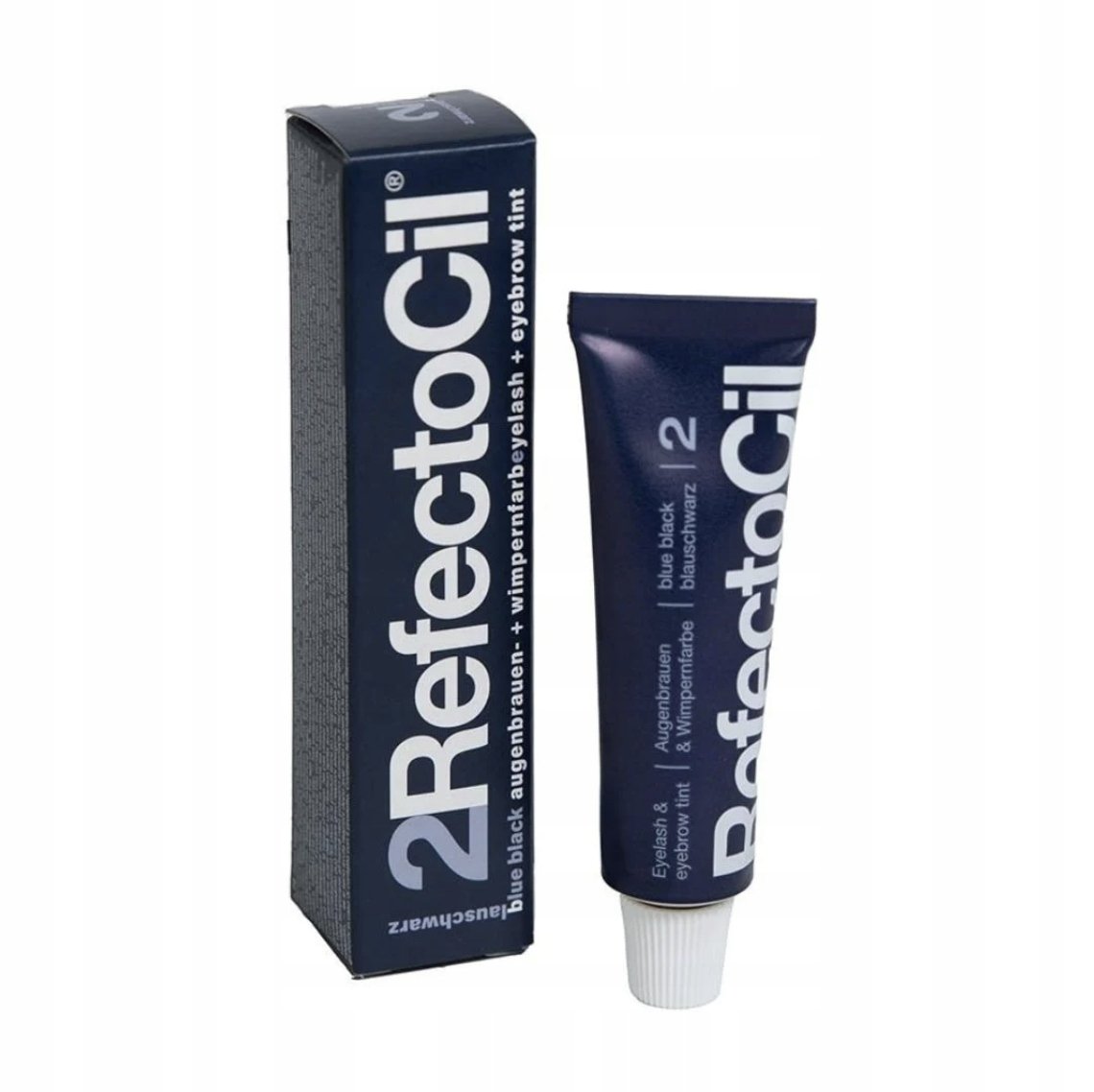 RefectoCil Farbka do brwi i rzęs 2 Czarno-niebieski Blue-Black 15ml ...