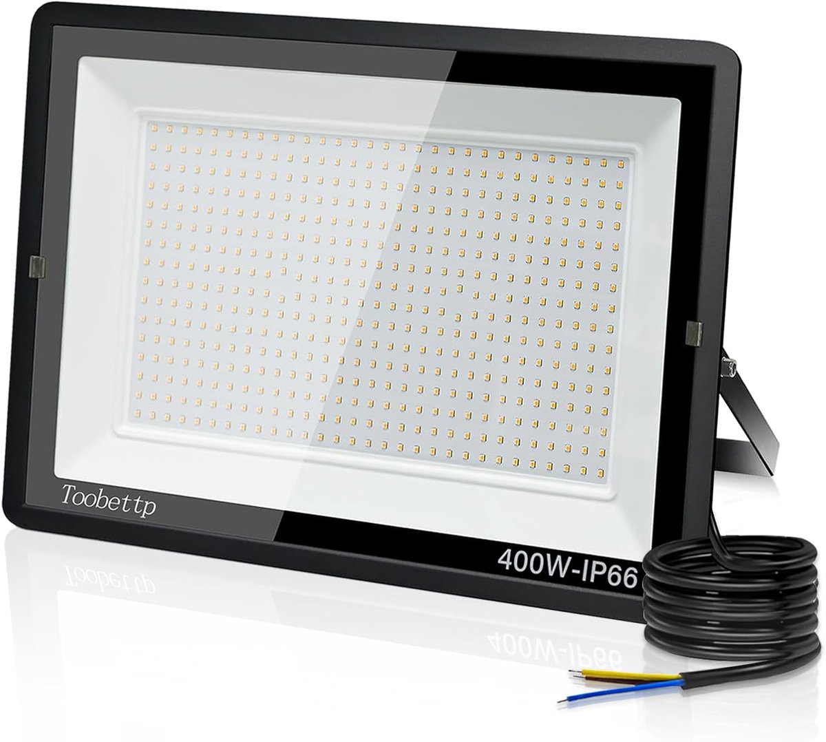 Reflektor LED toobettp 400W 40000LM IP66 Zewnętrzny 6500K Biały - Inna ...