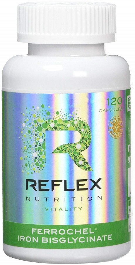 Reflex Nutrition - Albion Ferrochel Iron Bisglycinate, 14mg, 120 kapsułek | Sklep EMPIK.COM