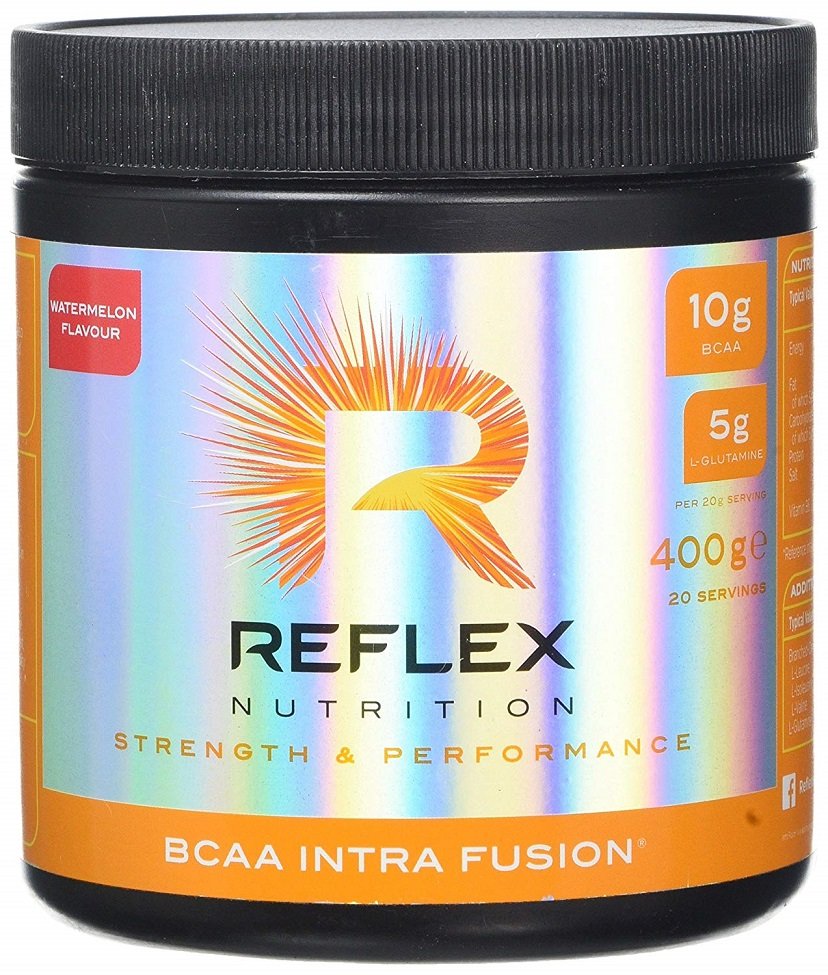 Reflex Nutrition - BCAA Intra Fusion, Watermelon, Proszek, 400g | Sklep EMPIK.COM
