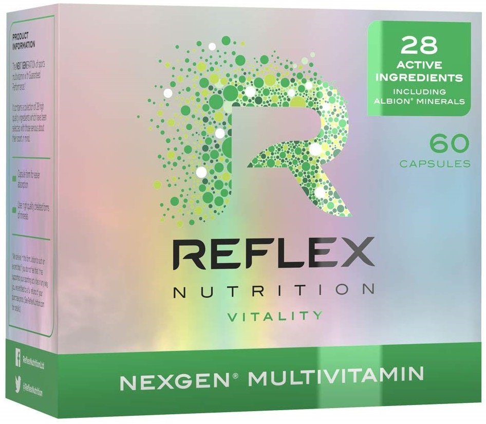 Reflex Nutrition - Nexgen Sports Multivitamina, Suplement diety, 60 ...