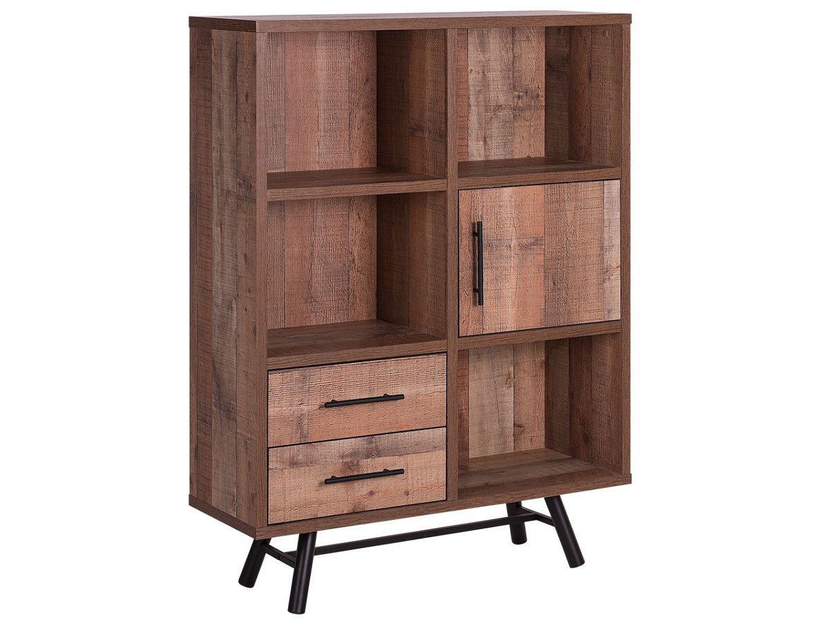 Regał ATLANTA, kolor jasnego drewna - Beliani | Sklep EMPIK.COM