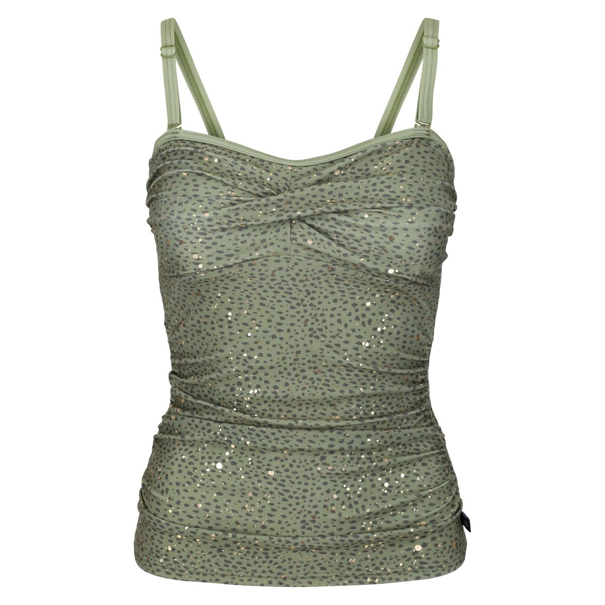 Regatta Tankini Top Damski Abstrakcja Aceana II (38 / Oliwkowy ...