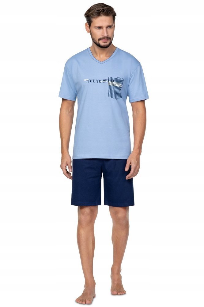 REGINA Męska piżama krótka na lato z bawełny M - Regina | Moda Sklep ...