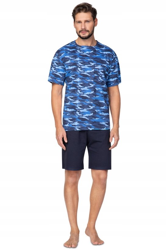 REGINA Męska piżama na lato bawełniana moro M - Regina | Moda Sklep ...