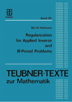 Regularization for applied inverse and III - Posed Problems - | Książka w Empik