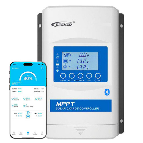 Regulator ładowania Epever MPPT 12V/24V 10A Bluetooth - Epever | Sklep ...