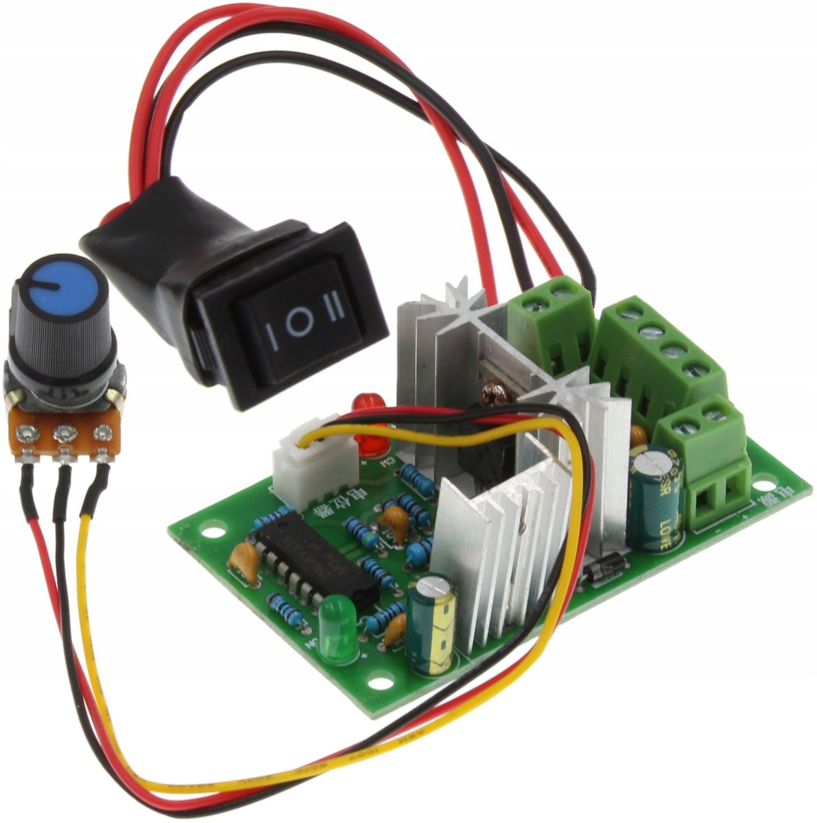 Regulator Obrotów Silnika DC PWM 10-30V 10A - Inna marka | Sklep EMPIK.COM