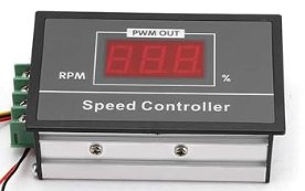 Regulator Prędkości Silnika DC 6-60V 30A z Wyświetlaczem PWM - Inna marka | Sklep EMPIK.COM