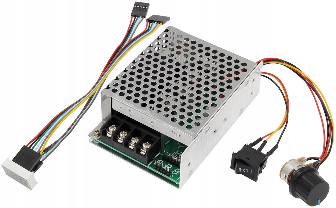 Regulator PWM Obrotów Silnika DC 10-50V 40A 12 24V - china | Sklep EMPIK.COM