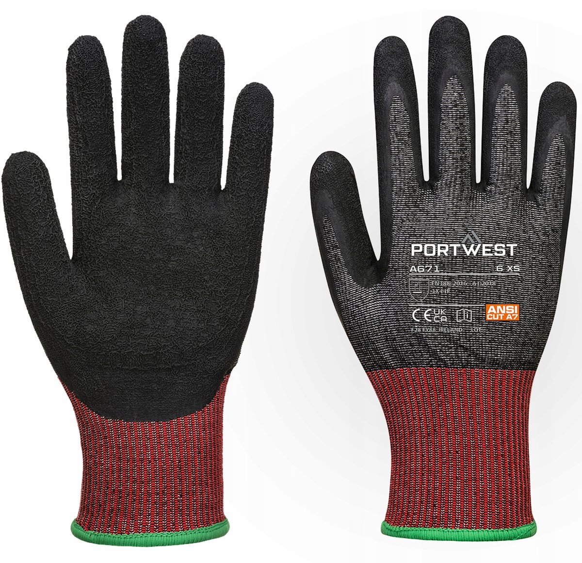 Rękawice antyprzecięciowe A671 K8R r. 10 - XL - Portwest | Sklep EMPIK.COM