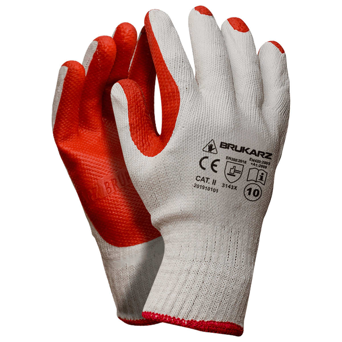 Rękawice robocze BRUKARZ Do kostki roz. 10 1 para - Inna marka | Sklep ...