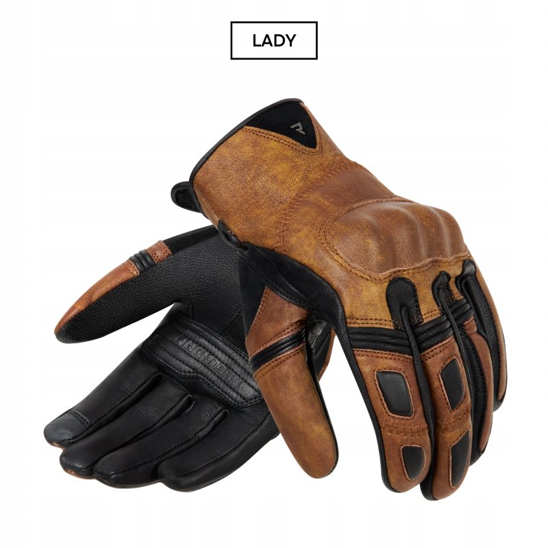 Rękawice Skórzane Thug II Lady VIntage Brown Dm - Inna marka | Motoryzacja EMPIK