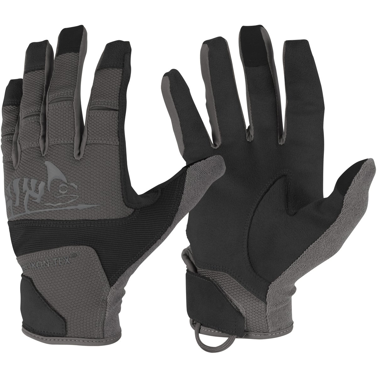 Rękawiczki Helikon Range Tactical Hard - Czarne / Shadow Grey - Helikon ...