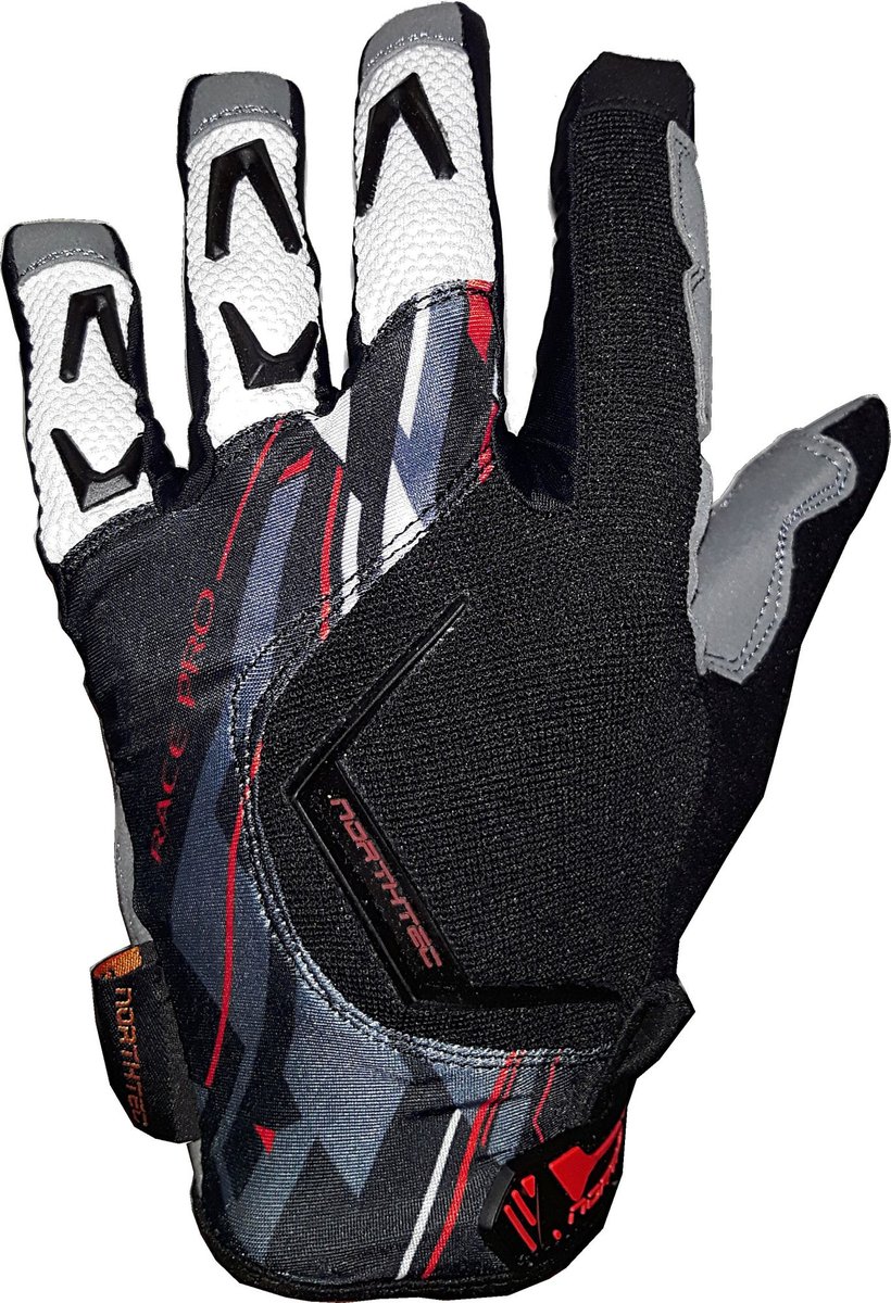Rękawiczki Northtec Full Finger czarno-czerwony M - Northtec | Sport ...