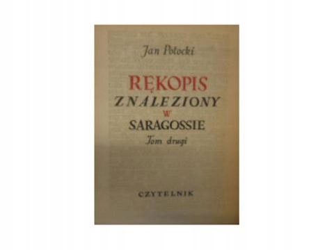 Rękopis znaleziony w Saragossie t 2 - Potocki Jakub | Książka w Empik