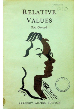 Relative values a light comedy - | Książka w Empik