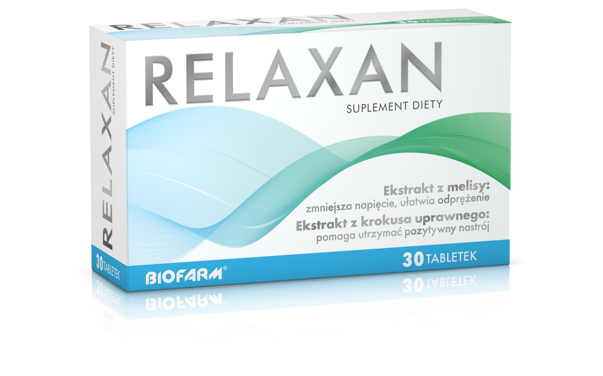 Relaxan, Suplement diety, 30 tab. | Sklep EMPIK.COM