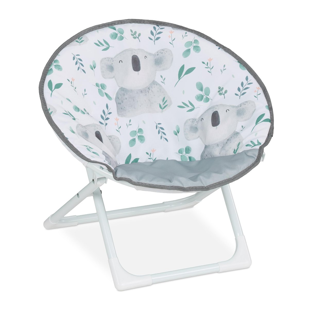 Relaxdays Moonchair fotel dziecięcy kolorowy Koala składany - Inna ...