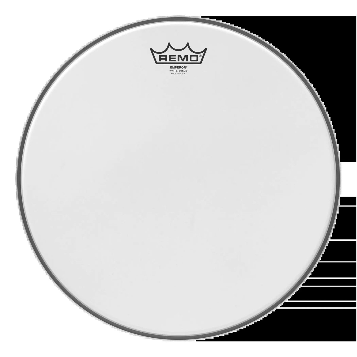 REMO Emperor White Suede 16" - REMO | Muzyka Sklep EMPIK.COM