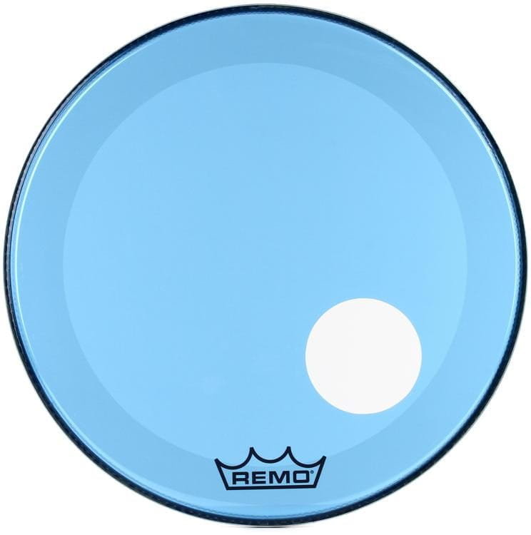 REMO Powerstroke 3 Colortone Blue 22" z otworem - REMO | Muzyka Sklep ...