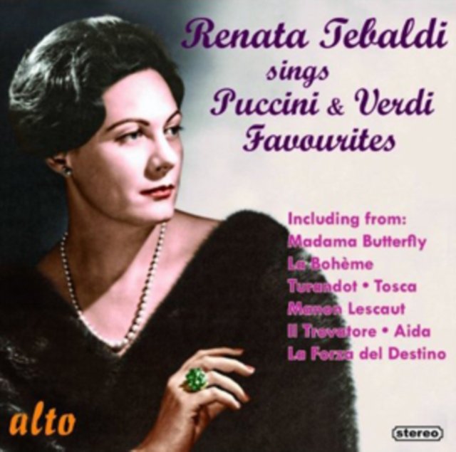 Renata Tebaldi Sings Puccini And Verdi Favourites - Tebaldi Renata ...