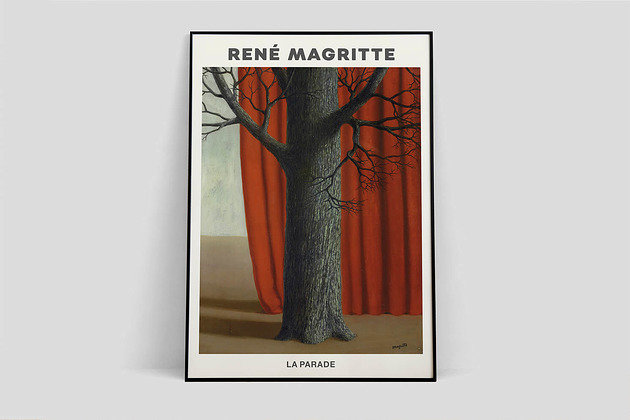 Rene Magritte - Exhibition Poster - Atram | Sklep EMPIK.COM