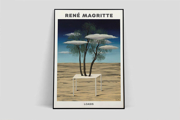 Rene Magritte - Exhibition Poster - Atram | Sklep EMPIK.COM