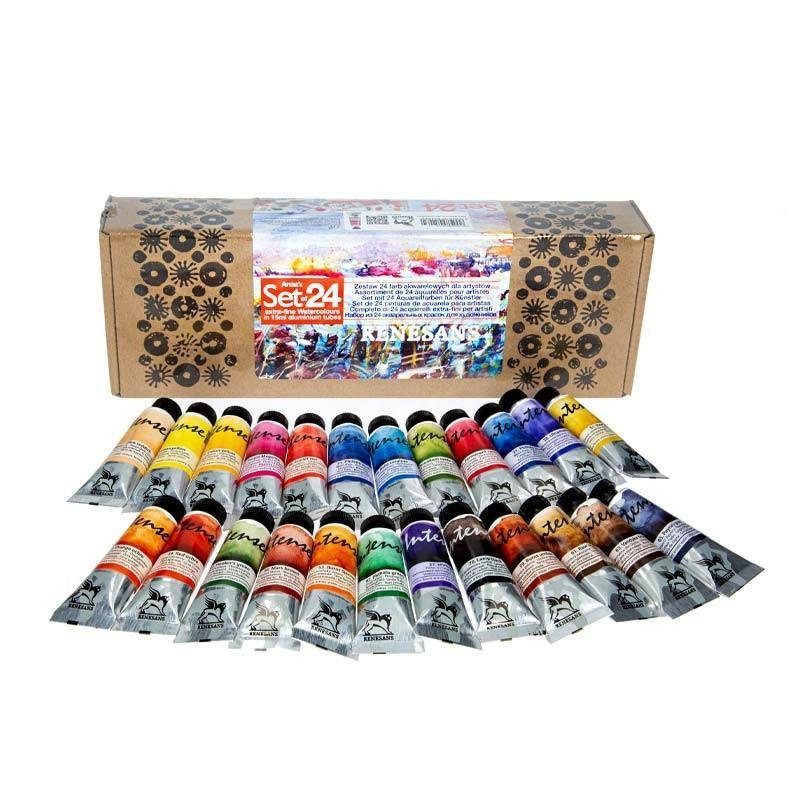 Renesans Zestaw akwareli Intense Water 24x15 ml - Inna marka | Sklep ...