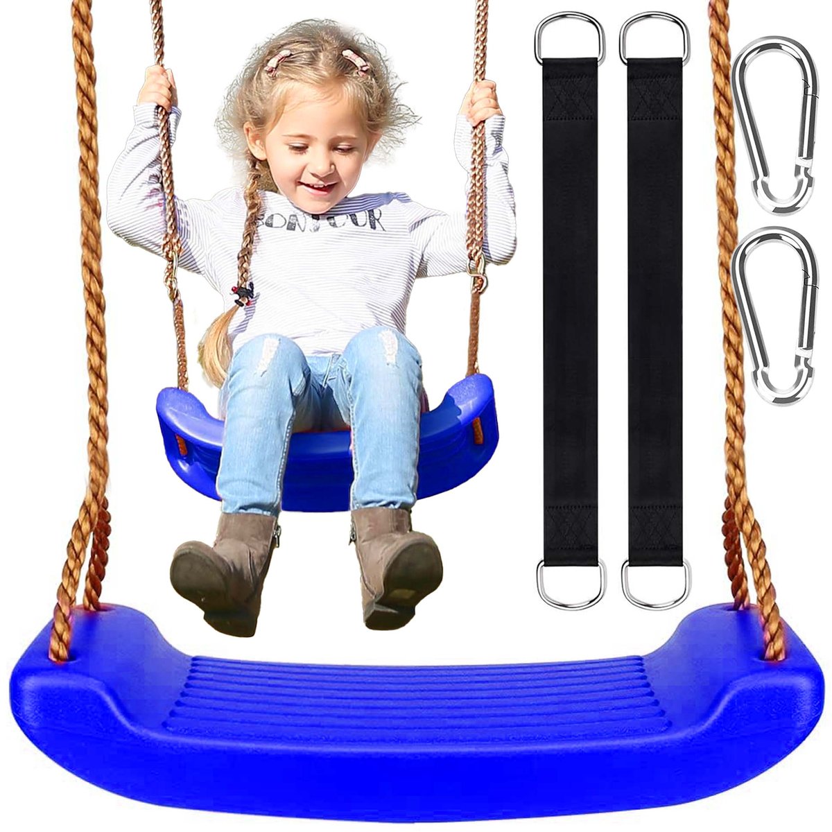 RENEW FORCE Huśtawka dla Dzieci Ogrodowa Mocna do Domu Ogrodu Domowa na ...