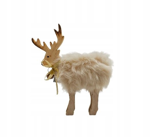 Renifer Drewniany Ozdoba Święta Boże Narodzenie 82 - Inna marka | Sklep ...