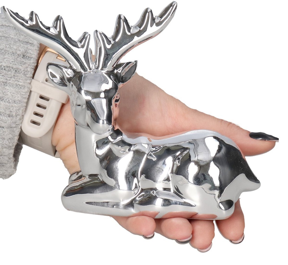 Renifer Leżący Ceramiczny Duży Figurka Do Stroika - Inna marka | Sklep EMPIK.COM