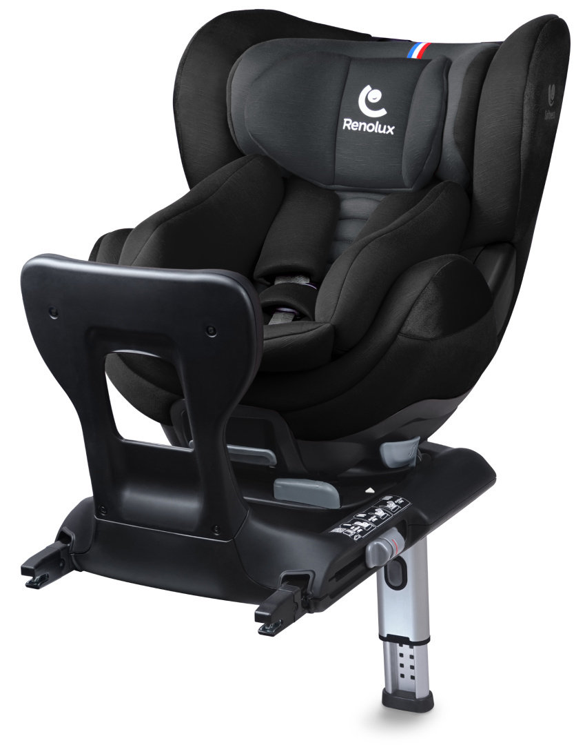 RENOLUX GAIA i-Size fotelik obrotowy Carbon - Renolux | Sklep EMPIK.COM