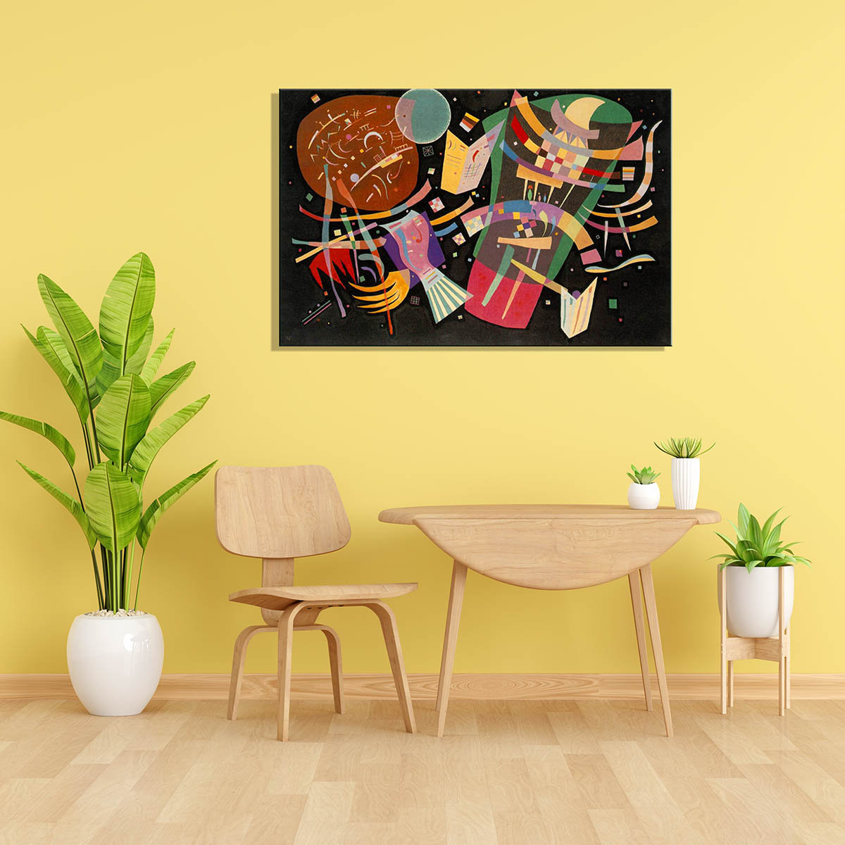 Reprodukcja obrazu obraz Composition X- Wassily Kandinsky 70x45 cm ...