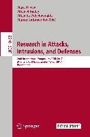Research in Attacks, Intrusions, and Defenses - Springer International Publishing Ag | Książka w ...