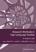 Research Methods in Sign Language Studies - Orfanidou Eleni | Książka w ...