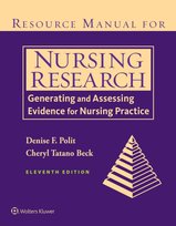 Resource Manual for Nursing Research: Generating and Assessing Evidence ...