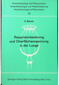 Respiratorbeatmung und Oberflachenspannung in der Lunge - | Książka w Empik