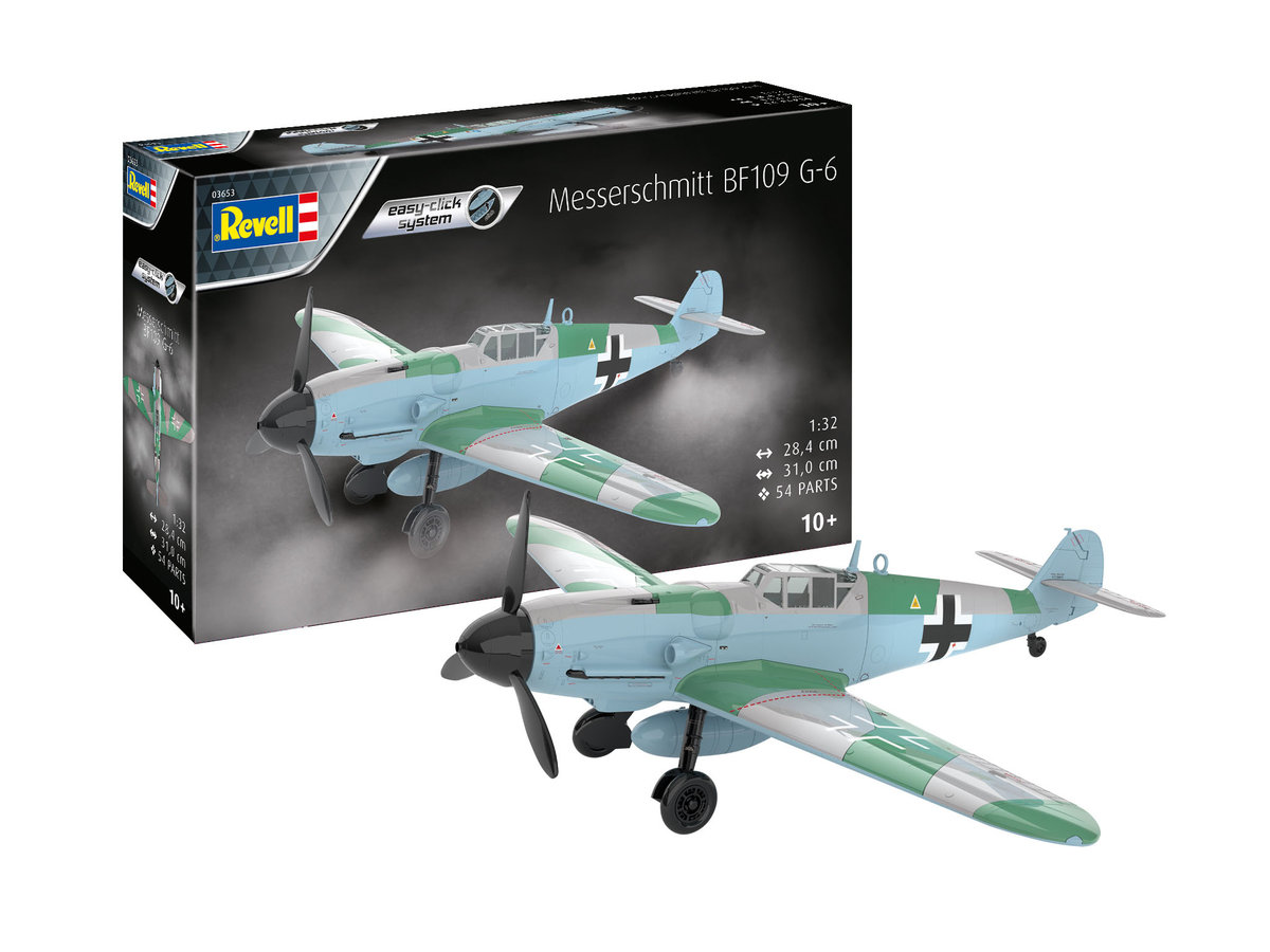 Revell 1:32 Messerschmitt Bf109G-6 03653 Easy Click - Inna marka ...