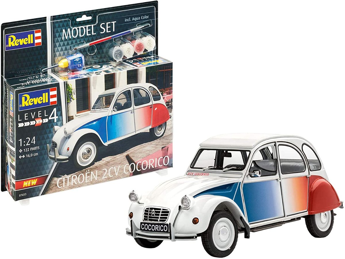 Revell, Citroen 2 CV Cocorico, Model do sklejania, 10+ - Revell | Sklep ...