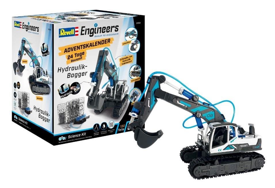 Revell Engineers Kalendarz adwentowy Koparka - Inna marka | Sklep EMPIK.COM