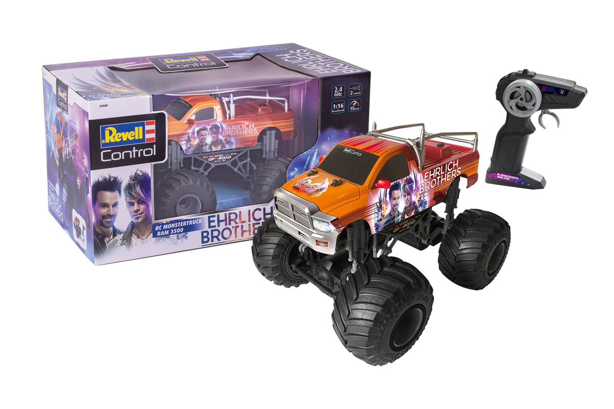 Revell, RC Monster Truck RAM 3500 "Ehrlich Brothers" - Revell | Sklep ...