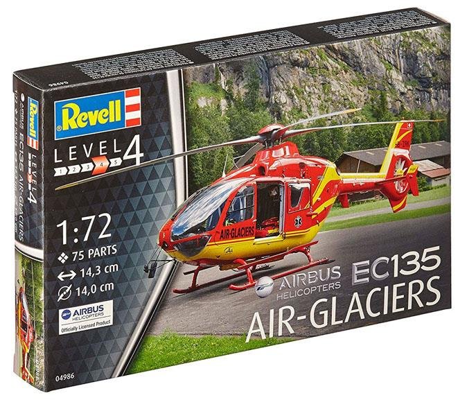 Revell, Set EC 135 Air-Glaciers, Zestaw modelarski, 12+ - Revell ...