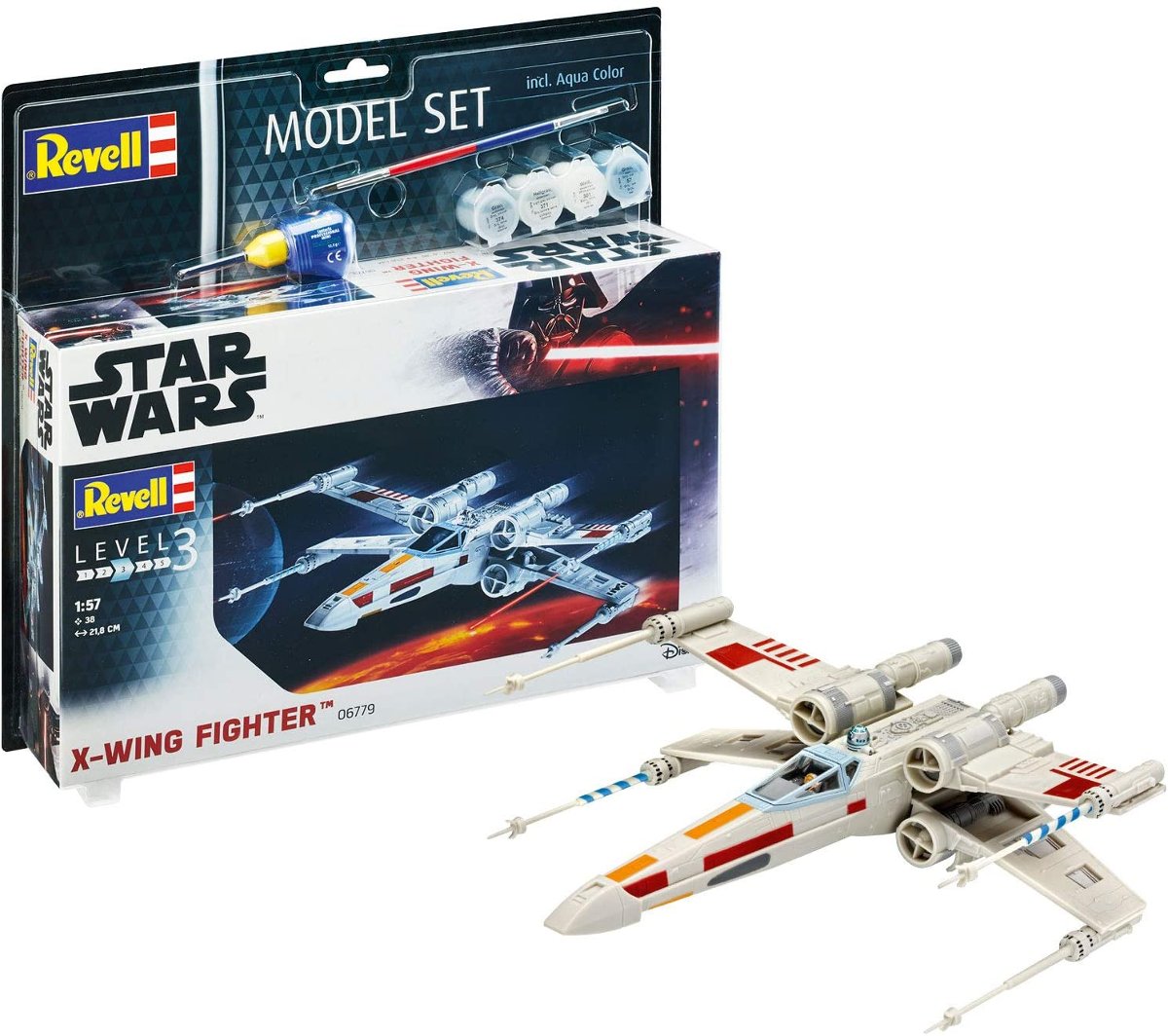 Revell, X-wing fighter Star Wars, Model do sklejania, 10+ - Revell ...