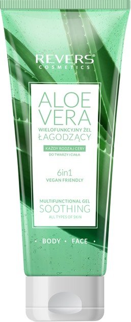 REVERS INelia Wielofunkcyjny Żel do twarzy i ciała 99% Soothing Aloe Vera 250ml | Sklep EMPIK.COM