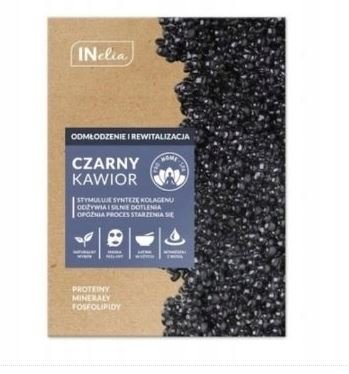 Revers Maseczka Płat Odmłodzenie I Rewitalizacja Czarny Kawior Inelia ...